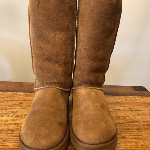 UGG | Shoes | Ugg Classic Tall Boots In Chestnut | Poshmark